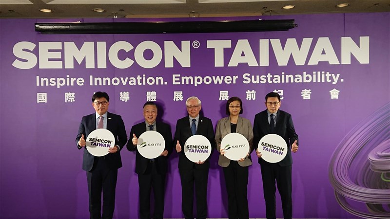 Largest-ever SEMICON Taiwan expo to open Wednesday - Focus Taiwan