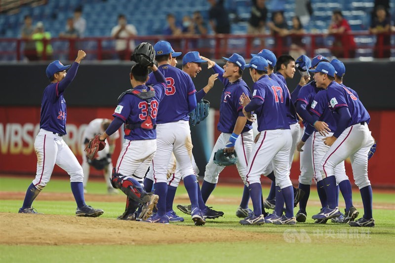 Taiwan's Wang leads U-18 baseball team to world cup Super Round win ...