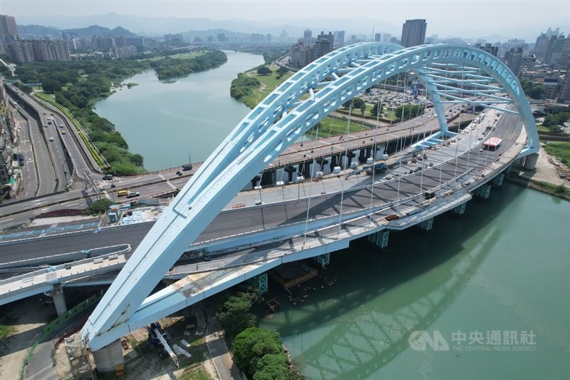 New Zhongzheng Bridge linking Taipei, New Taipei to partially open ...
