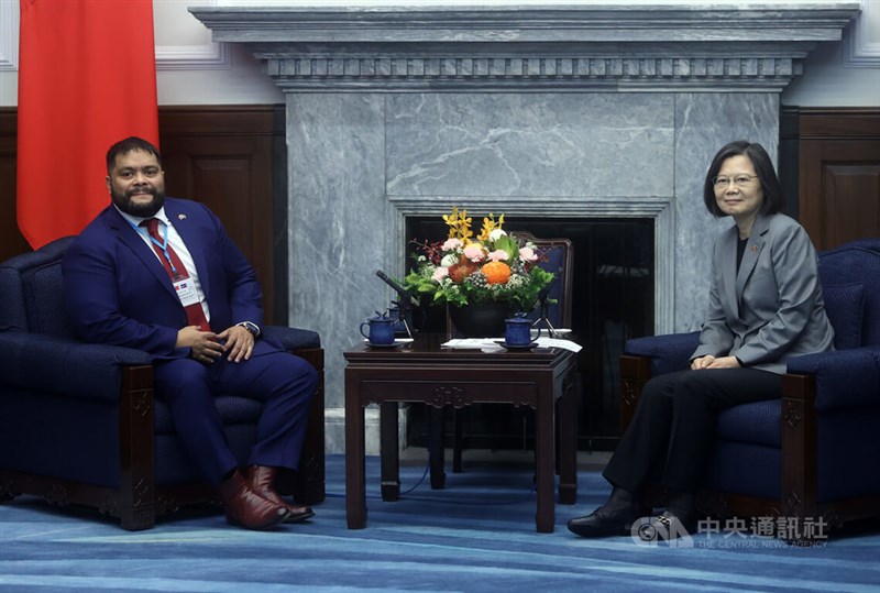 St. Vincent, Nauru leaders thank Taiwan for support during Tsai ...