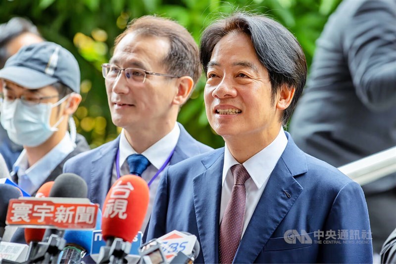 DPP's Lai unfazed by emerging united opposition presidential ticket ...
