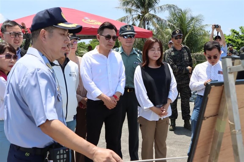 Lawmakers visit Taiping Island, urge Lai to reaffirm sovereignty ...