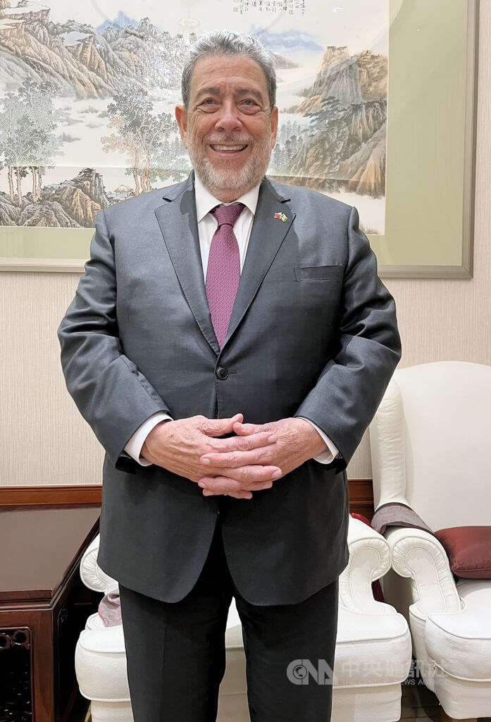 Vincentian leader praises Lai's speech as 'forward-looking' - Focus Taiwan