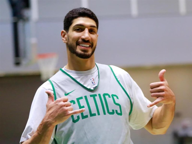 NBA player Enes Kanter Freedom talks up Taiwan, President Tsai - Focus ...