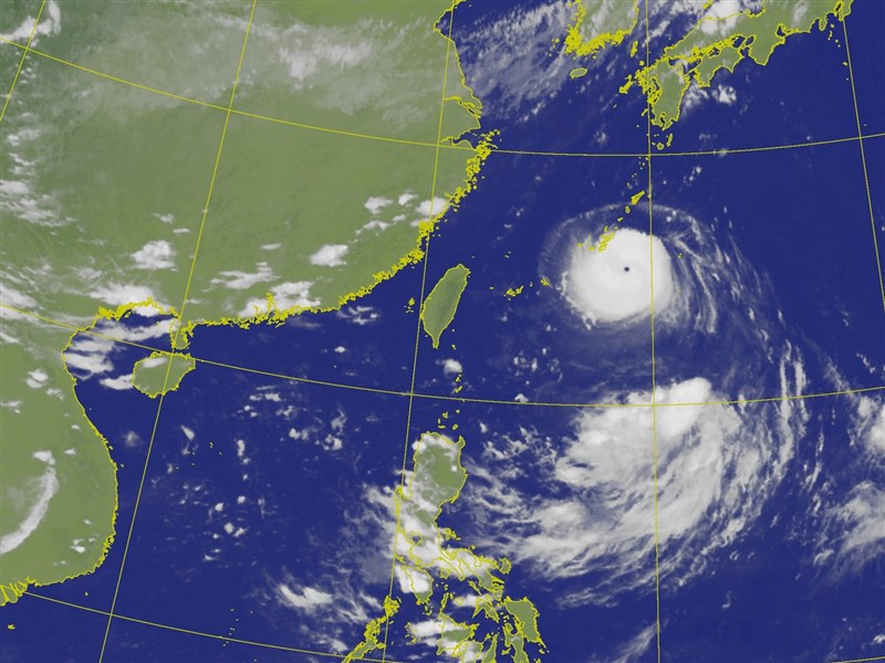 Northern Taiwan to see rain late Wednesday from typhoon periphery ...