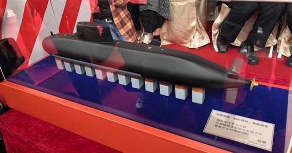 Taiwan's 1st domestically manufactured submarine ready for testing ...