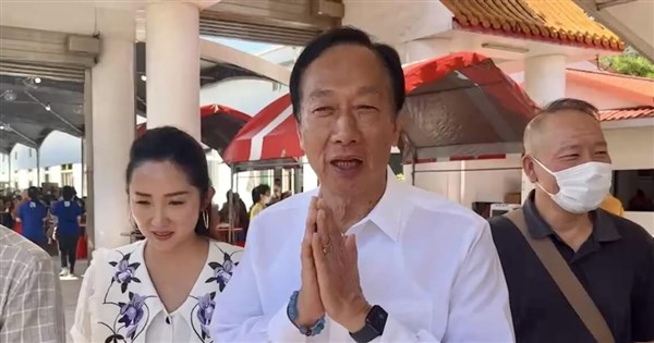 Gou hoping to drum up more endorsements during National Day holiday ...