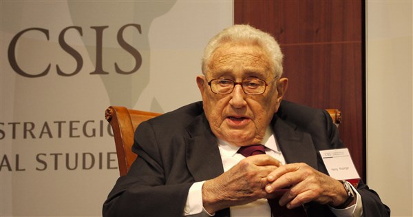 Taiwan officials pay tribute to top American diplomat Kissinger on his ...