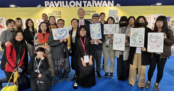 Taiwanese works featured at French comics festival - Focus Taiwan