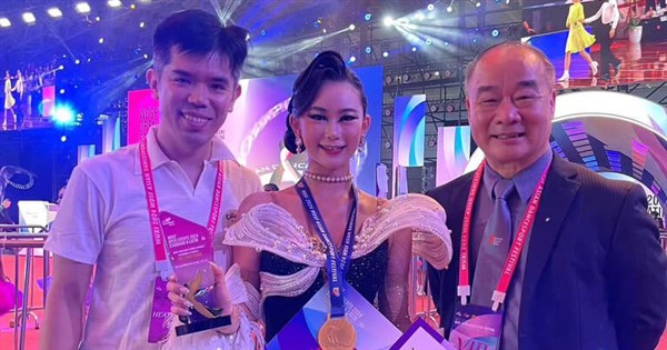 Taiwanese athlete wins first place at Asian DanceSport Festival 2024 ...