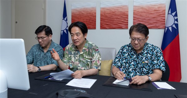 President Lai calls national security meeting following South Korea ...