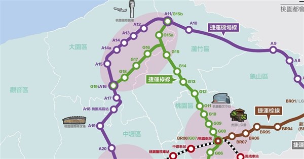 Taoyuan touts partial opening of metro green line in 2026 - Focus Taiwan
