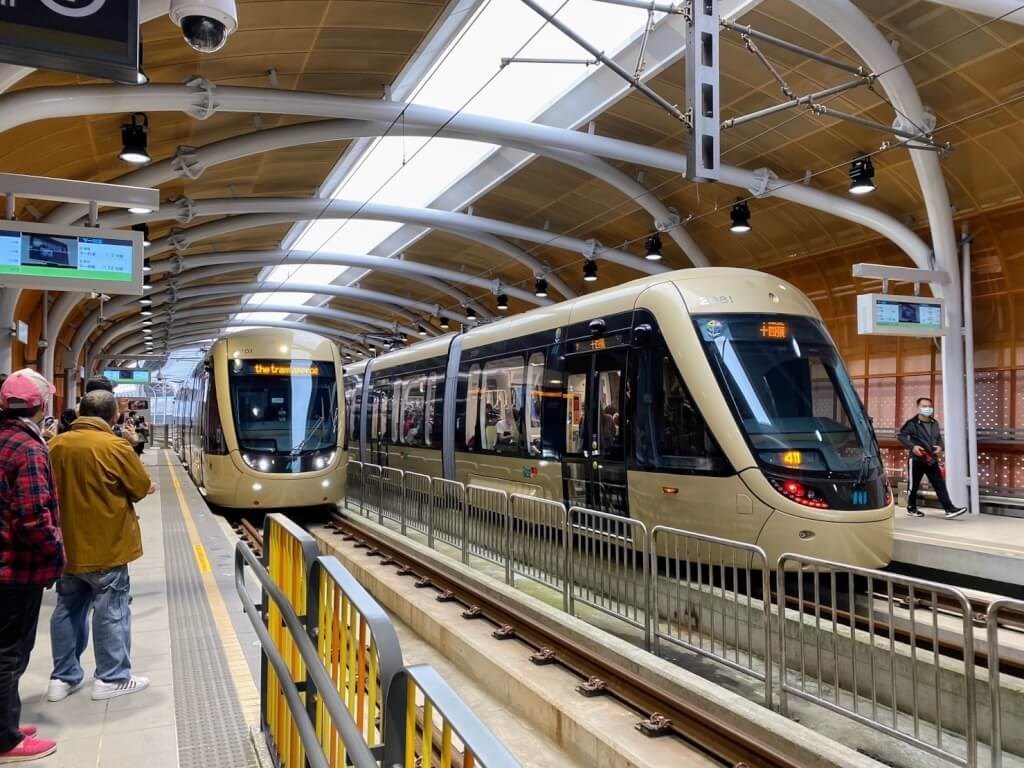 安坑LRT開業 交通部次長「鉄道の国産化率50％超に引き上げたい」／台湾 - フォーカス台湾