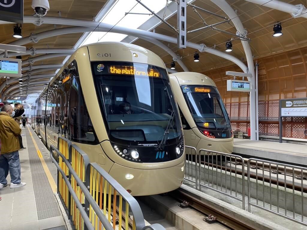 10日に開業の安坑LRT、乗車に2時間待ちの行列／台湾 - フォーカス台湾