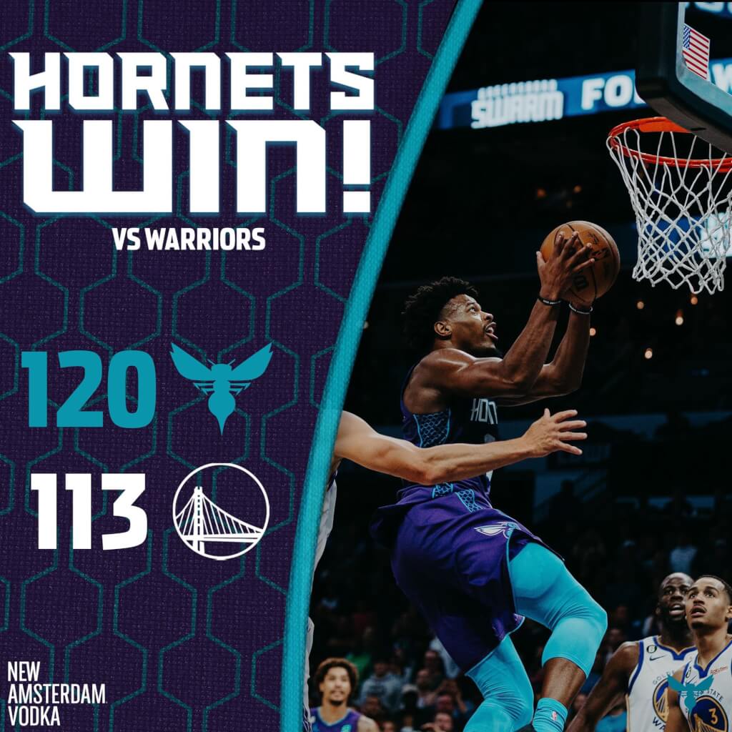 NBA黃蜂延長賽螫勇士 雷霆擊敗獨行俠 | 運動 | 中央社 CNA