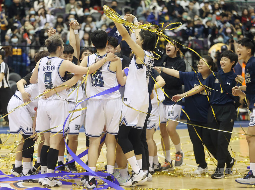 UBA世新女籃扳倒文化 宋瑞蓁攻下18分率隊完成4連霸 | 運動 | 中央社 CNA