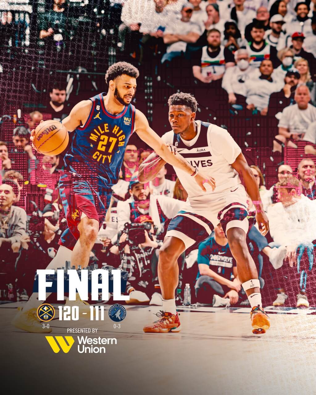 NBA金塊多點開花笑納3連勝 灰狼已無退路[影] | 運動 | 中央社 CNA