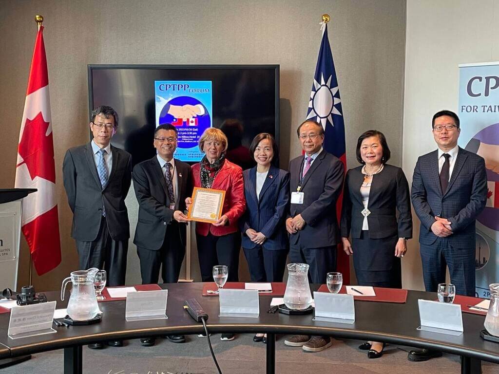 多倫多台商推動台灣參與CPTPP 加國議員支持 | 政治 | 中央社 CNA