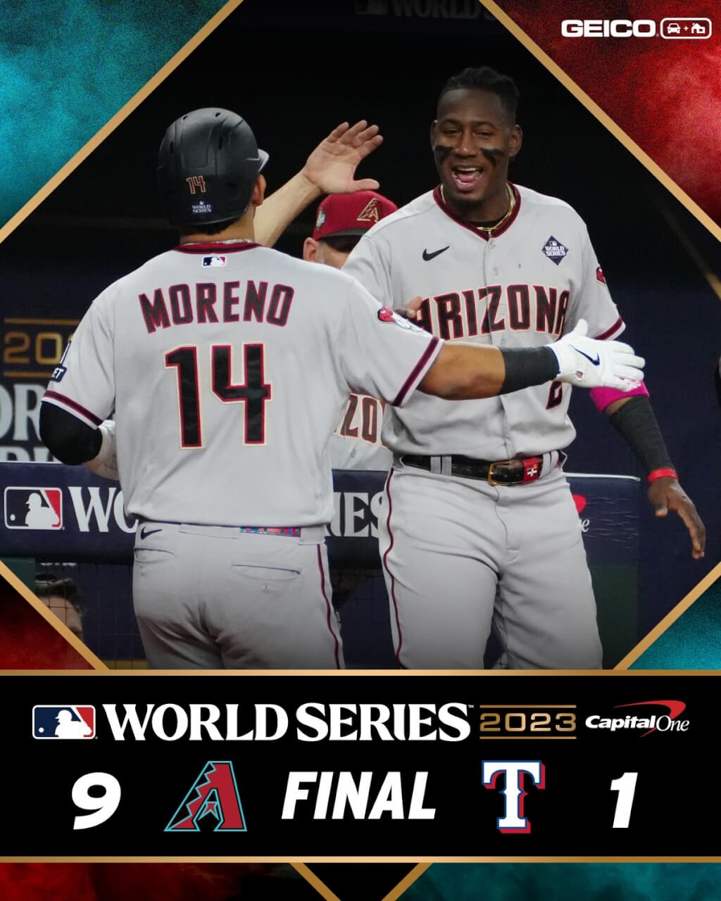 MLB凱利7局9K掉1分 響尾蛇世界大賽扳平遊騎兵[影] - 好新聞