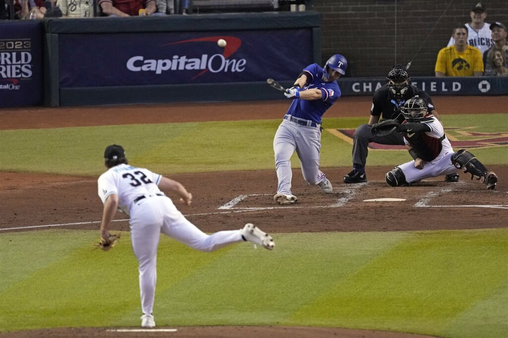 MLB席格轟垮響尾蛇 遊騎兵世界大賽先奪2勝創客場9連勝紀錄[影] | 運動 | 中央社 CNA