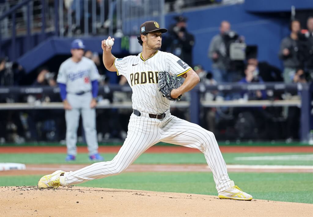 MLB首爾開幕戰大谷翔平敲2安1打點 道奇5比2擊敗教士[影] | 運動 | 中央社 CNA