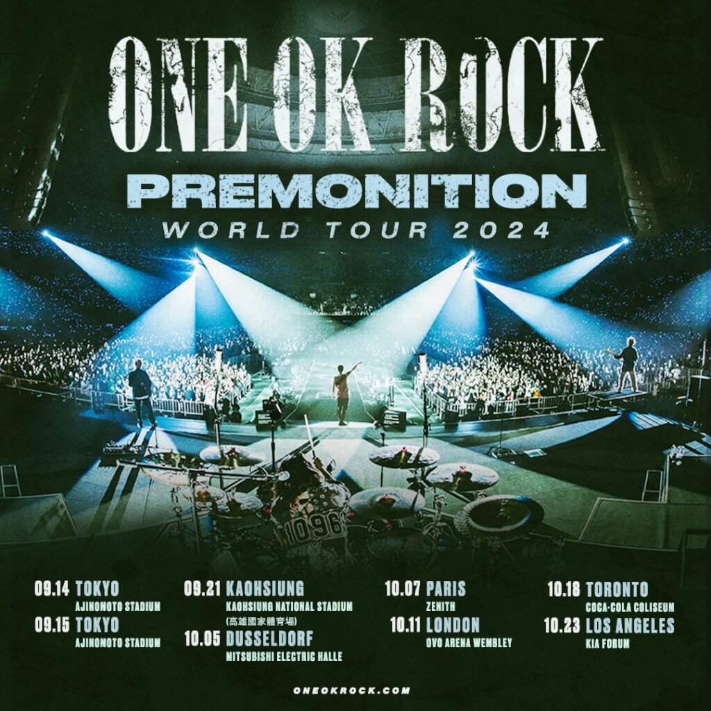 ONE OK ROCK巡演海外首站高雄 9月國家體育場開唱 | 娛樂 | 中央社 CNA