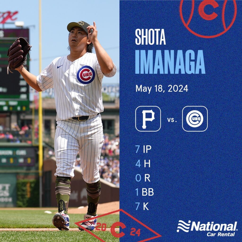 今永昇太MLB生涯前9戰防禦率0.84 史上最佳[影] | 運動 | 中央社 CNA