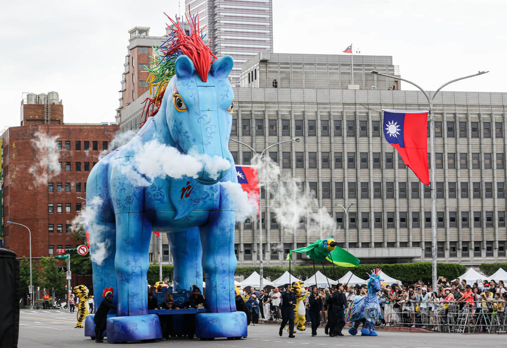 520就職典禮總彩排 精彩節目吸引民眾先睹為快 | 政治 | 中央社 CNA