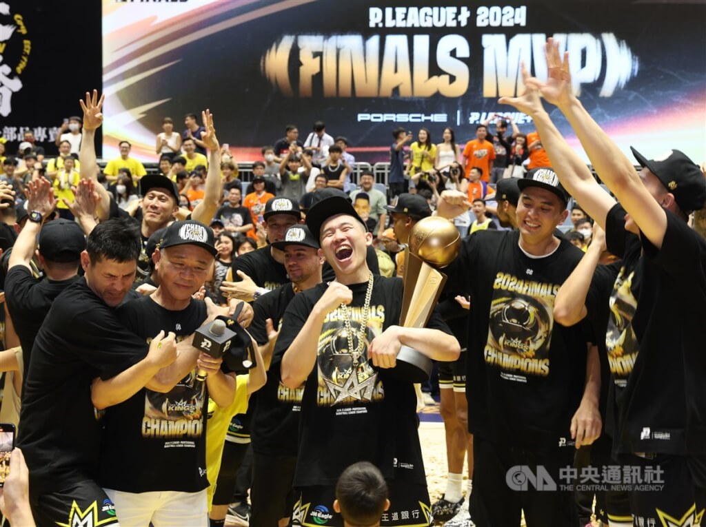 PLG國王奪隊史首冠 功臣李愷諺獲選MVP | 運動 | 中央社 CNA