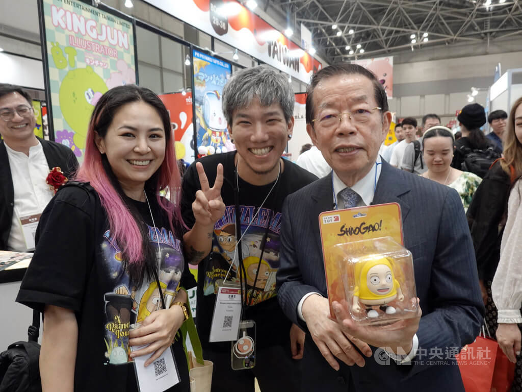 日本授權展開幕 10組台灣人氣角色IP亮相搶商機 | 生活 | 中央社 CNA