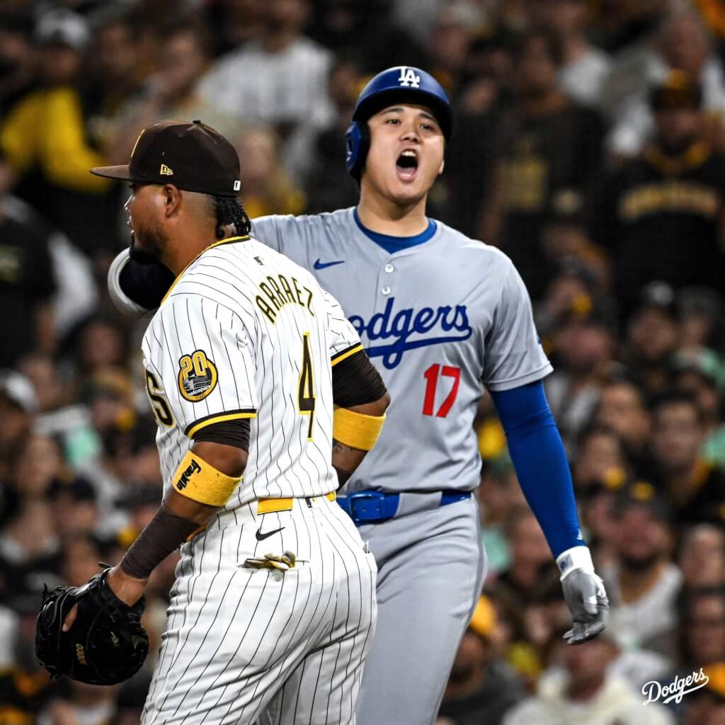 MLB大谷翔平1安1打點道奇勝教士 國聯系列賽G5定生死[影] | 運動 | 中央社 CNA