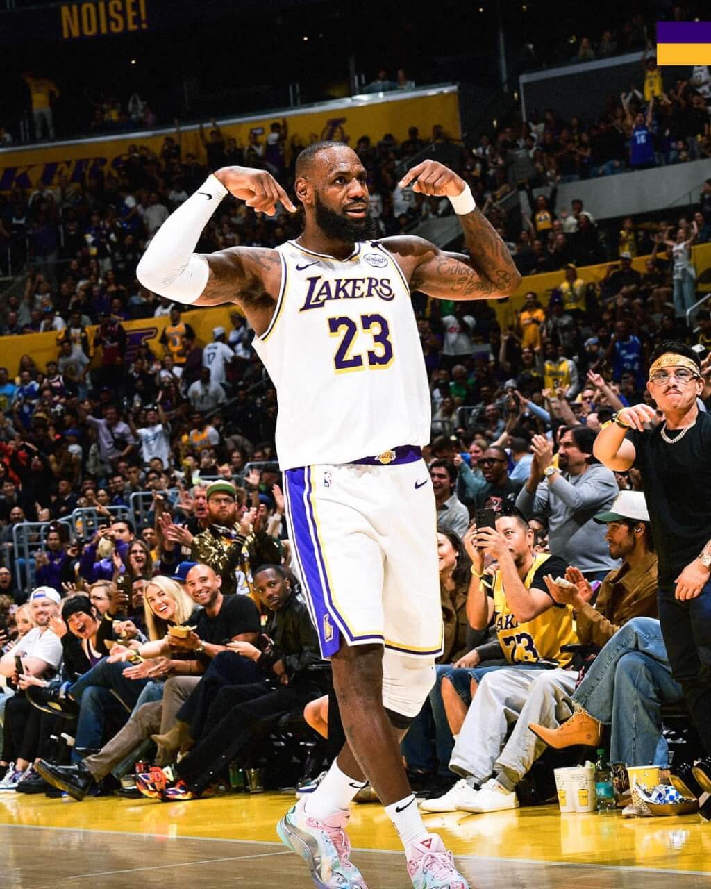 39歲詹姆斯本季首度大三元 NBA湖人末節逆轉勝國王 | 運動 | 中央社 CNA