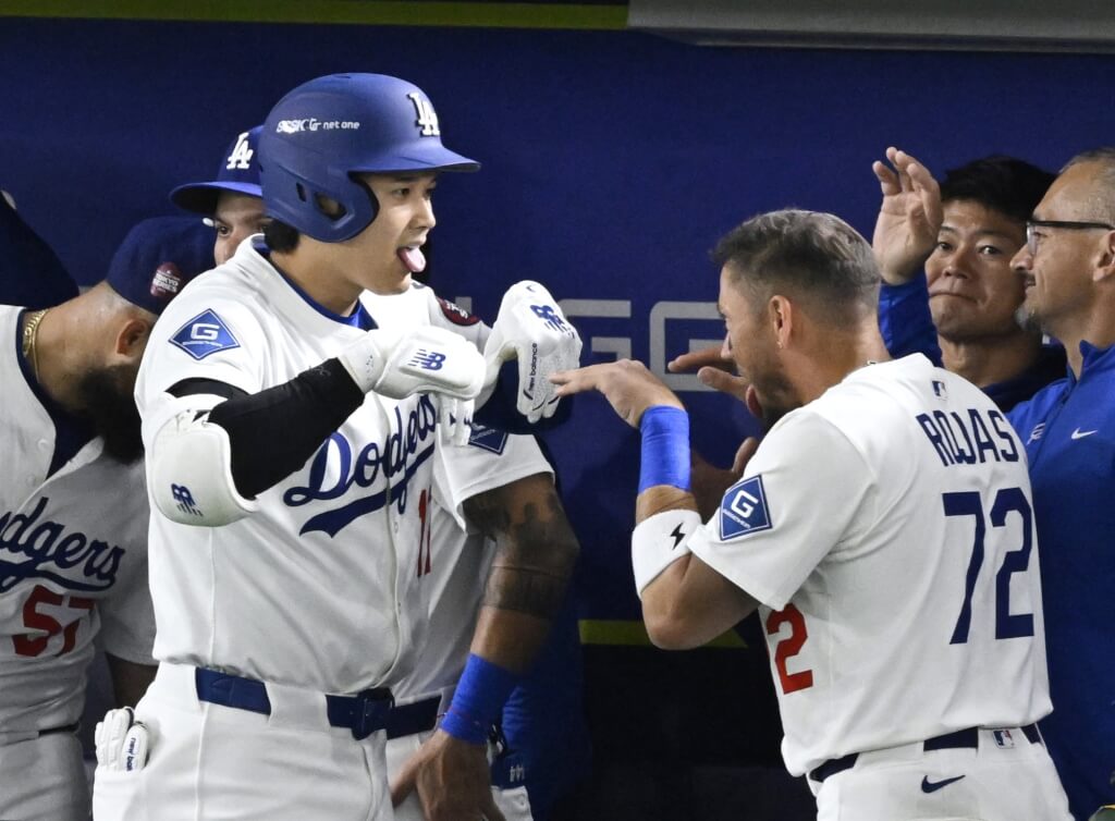 MLB東京海外賽道奇2連勝 大谷翔平開轟、佐佐木朗希初登板飆火球[影] | 運動 | 中央社 CNA