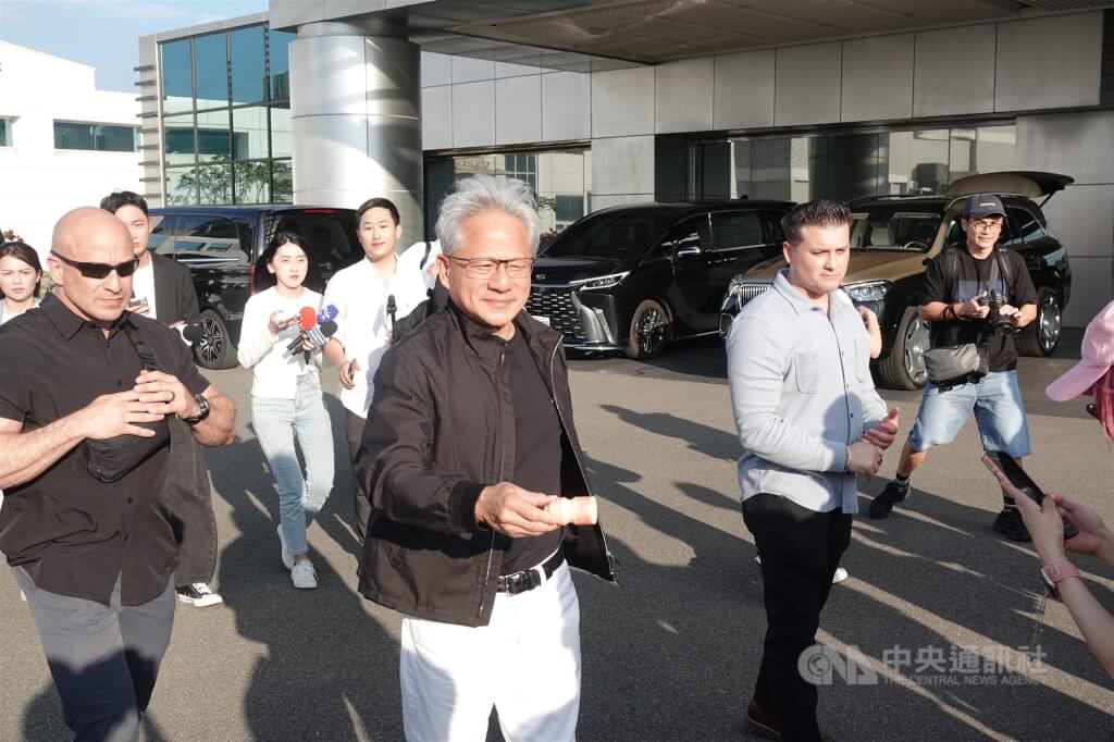 黃仁勳來台助攻台股 投顧：聚焦AI概念股 | 證券 | 中央社 CNA