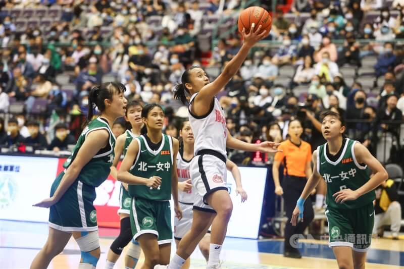 HBL淡商勝北一女史上首度4連霸 蕭豫玟繳雙20成單場MVP | 運動 | 中央社 CNA