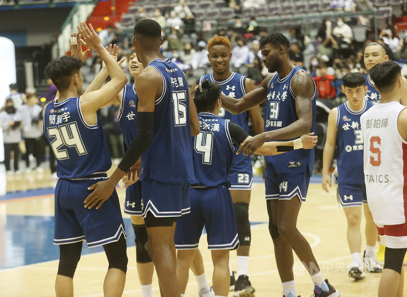 李宗漢關鍵三分球 世新逆轉擊退台師大奪UBA季軍 | 運動 | 中央社 CNA