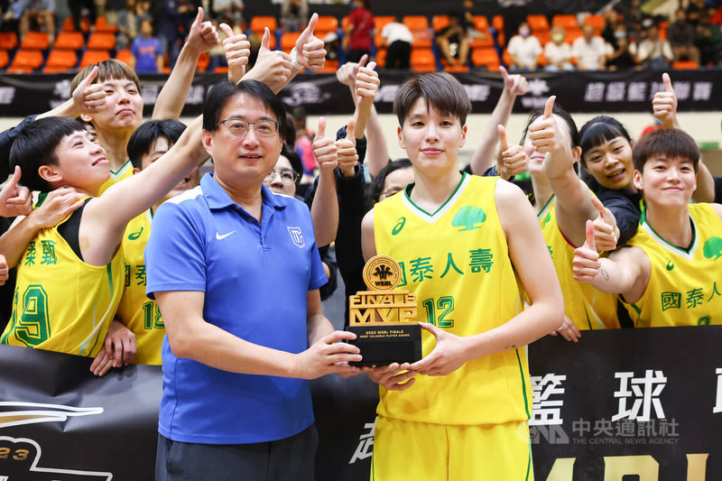 WSBL國泰擊退台元封后 第17冠到手 | 運動 | 中央社 CNA