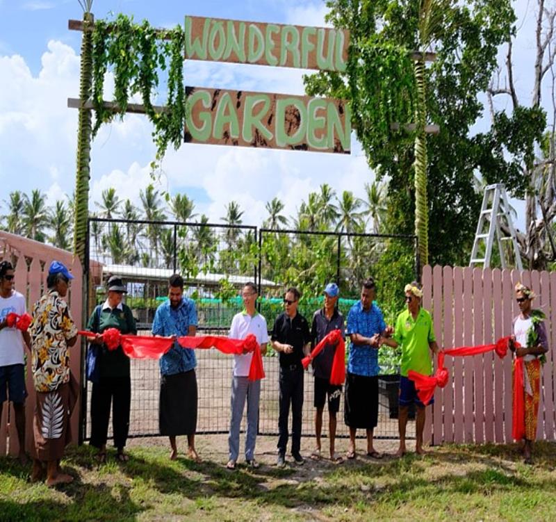 What a Wonderful Garden！國合會協助吐瓦魯開發外島農場促進糧食安全。 | 中央社訊息平台