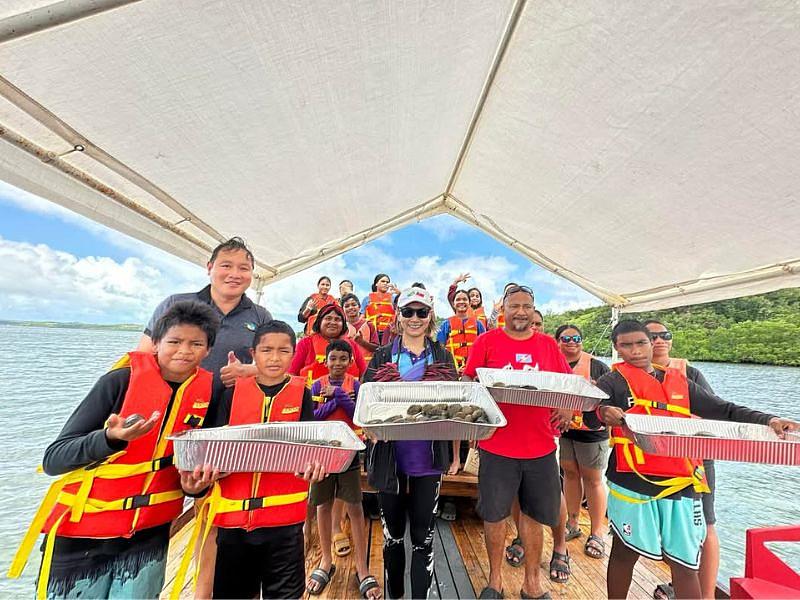 400尾海參「學成歸海」 國合會推動帛琉永續養殖計畫 | 中央社訊息平台