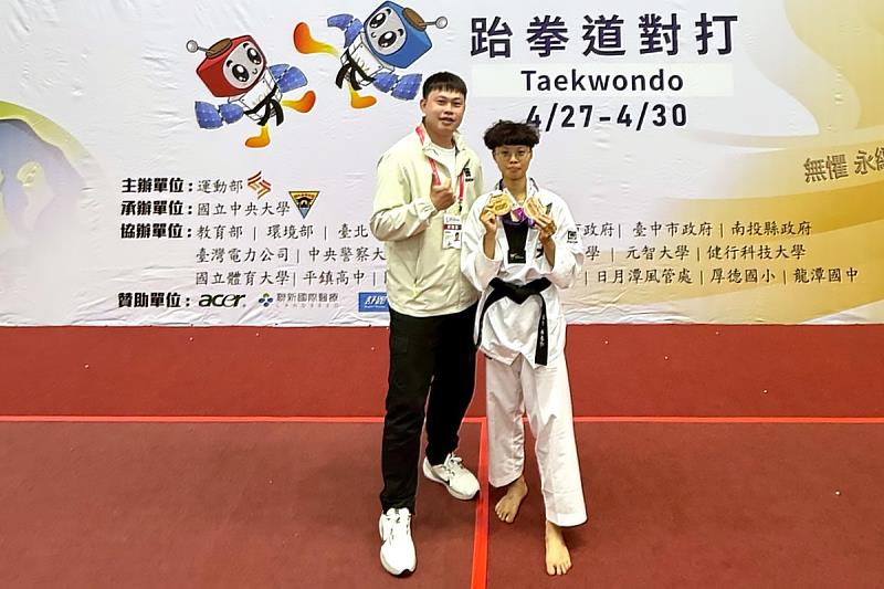 海大跆拳搏擊社勇奪全大運跆拳品勢女子團體組亞軍 | 中央社訊息平台