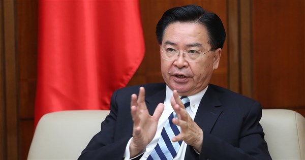 吳釗燮:不會要求他國為保台而戰 盼提供防禦性武器 政治 中央社 Cna