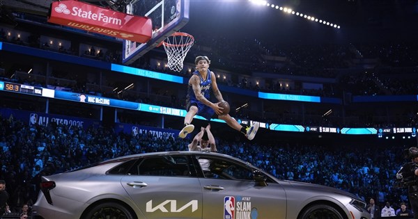 NBA灌籃大賽Mac McClung爆扣4次都滿分 史上首位三連霸[影] | 運動 | 中央社 CNA