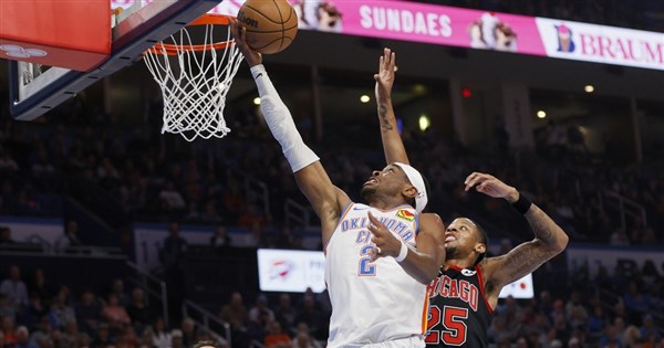 NBA雷霆宰公牛奪10連勝 締造對戰跨聯盟最佳戰績 | 運動 | 中央社 CNA