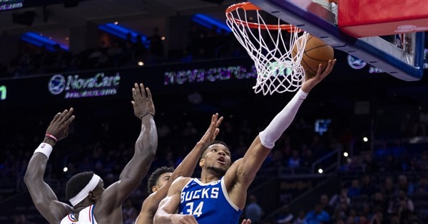 公鹿「字母哥」安特托昆博35分超級大三元 NBA史上第一人 | 運動 | 中央社 CNA