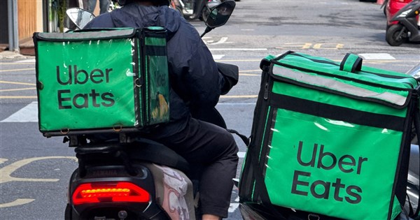 Uber Eats首公開外送員收入 平均每小時270元 | 產經 | 中央社 CNA