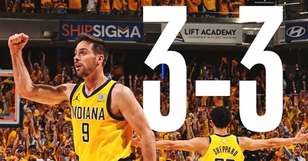 NBA總冠軍賽哈利伯頓帶傷上陣 溜馬大勝雷霆進搶7大戰 | 運動 | 中央社 CNA