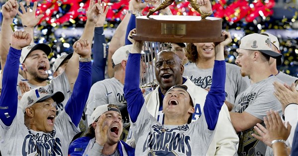 早安世界》世界大賽道奇2連霸 山本由伸17.2局3勝獲MVP日投第1人 | 生活 | 中央社 CNA